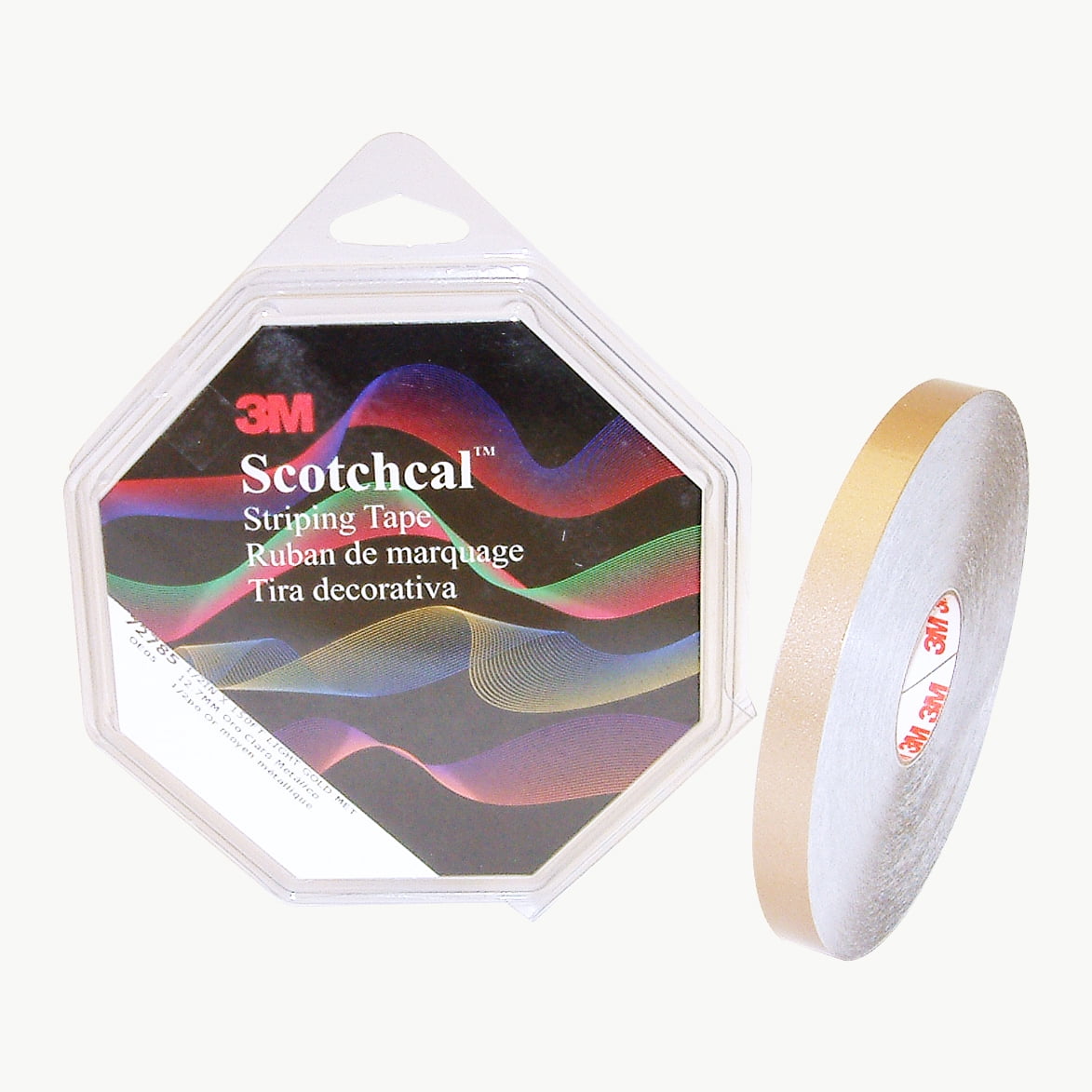3M Scotchcal Striping Tape: 1/2 in. x 50 yds. (Light Gold Metallic ...