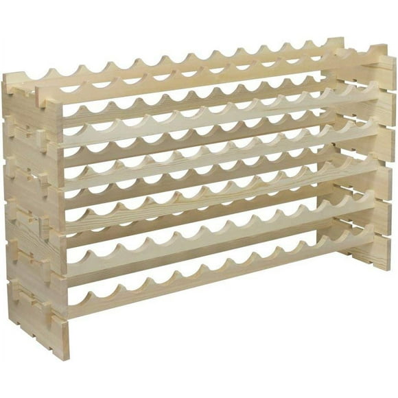 Stackable Modular Wine Rack Stackable Storage Stand Display Shelves