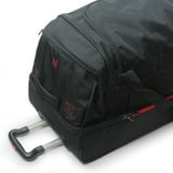 Rig 30 Inch Rolling Duffel Bag, Travel Luggage with Wheels, Black ...