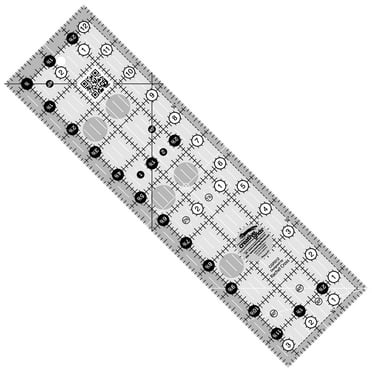 Creative Grids Cat's Cradle Ruler for Craft, Fabric Cutting & Sewing ...