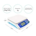 30KG / 1G Precision LCD Digital Scale, Electronic Balance Weight Scale ...