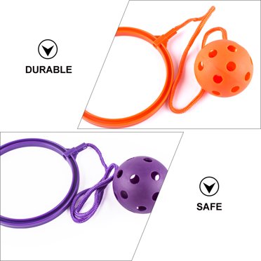 Get Out! Active Kids Outdoor Play - Ankle Jump Rope Ball Toy Set in 6 ...