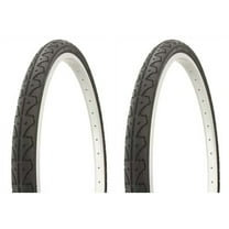 Tire set. 2 Tires. Two Tires Duro 26" x 1.75" Black/Black Side Wall HF ...
