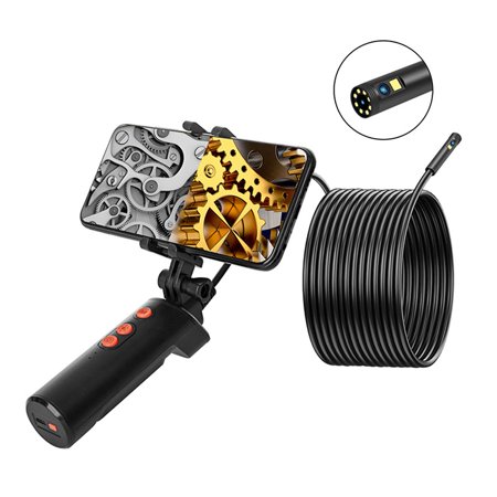 Wifi Wireless Hd Portable Handheld Borescope 8mm Dual Lens Pipe Camera ...