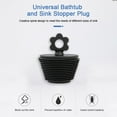 LSLJS Bathtub Stopper Washbasin Stopper Bathtub Plug Silicone Bathtub ...