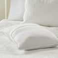 3 Piece Reversible Scalloped Edge Quilt Set White Full/Queen - Walmart.com