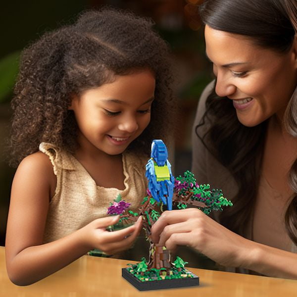 TG BLOCKS Micro Brick Flower Parrot Toy Building Barbados | Ubuy
