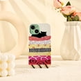 Black Cat Pattern Tough Case for Apple iPhone, Dual-Layer Polycarbonate ...