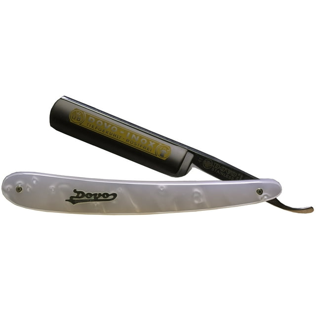 Shave Ready Dovo #41 INOX Stainless Steel Straight Razor, 5/8", Faux ...