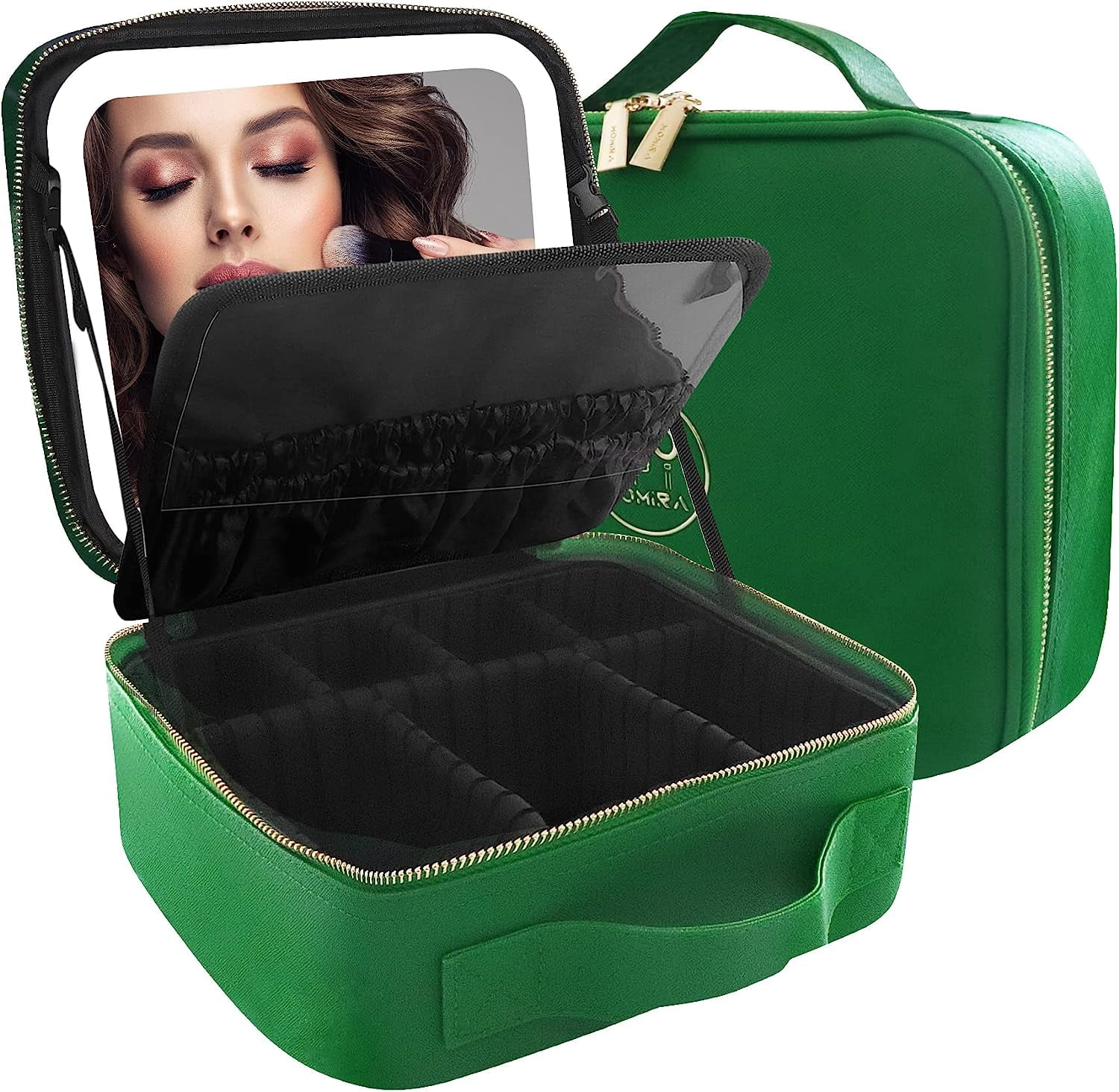 Momira Travel Makeup Bag Cosmetic Bag Makeup Organizer Bag With Large
