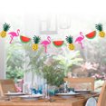 3 Meters Buntings Banners Party Long Felt Selva Greenery Tropical Plant ...