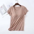 Brown Camisole for women Slim-Fit Yoga Gym Workout Strap Padded Cotton ...