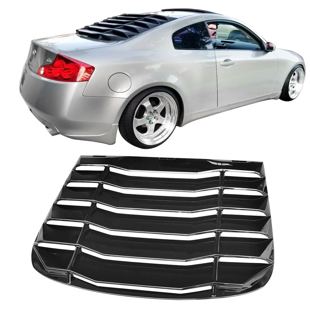 Ikon Motorsports Compatible with 03-07 Infiniti G35 Coupe Rear Window ...