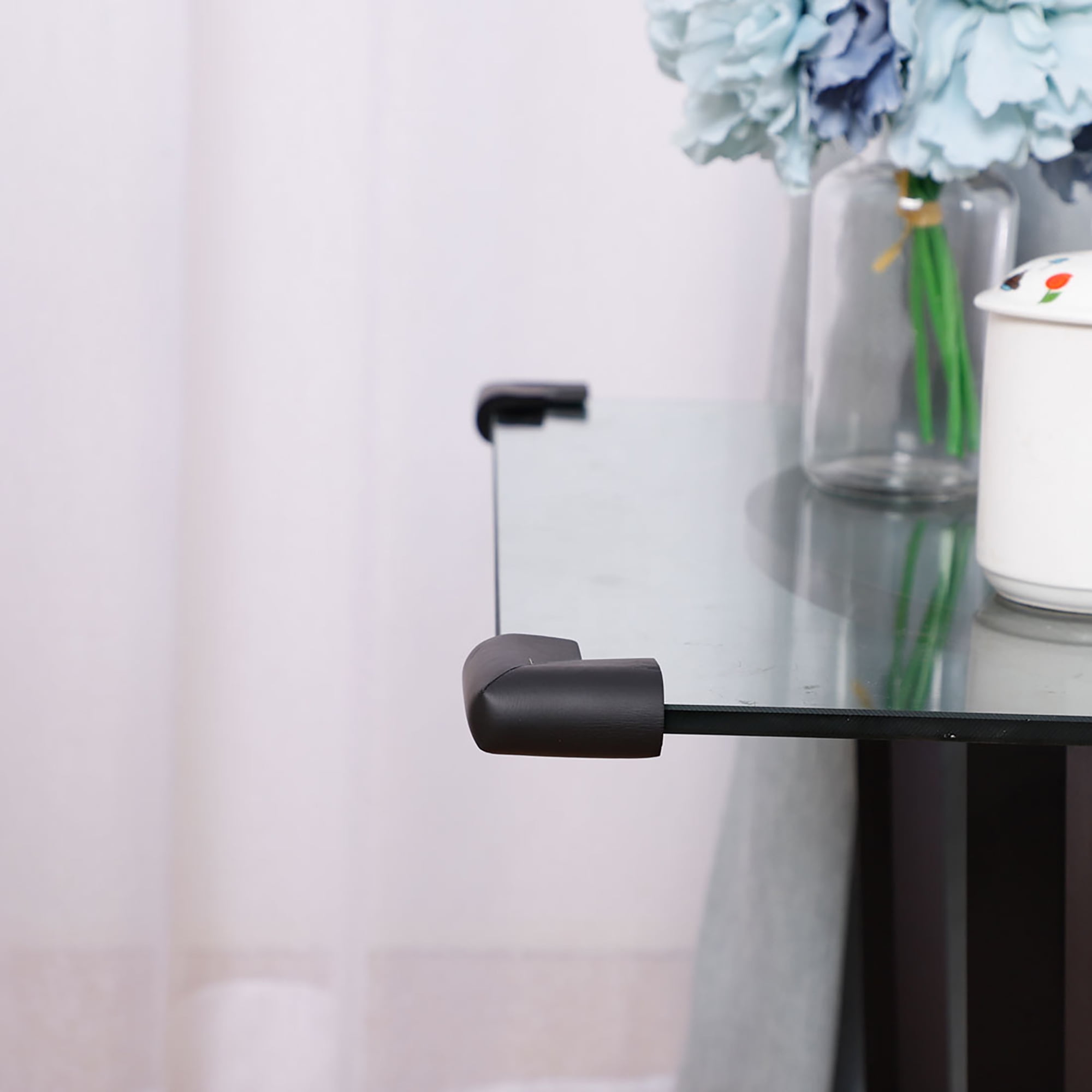 Uxcell 8 Pack Cabinet Desk Edge Foam Corner Cushion Guard Strip Soft ...