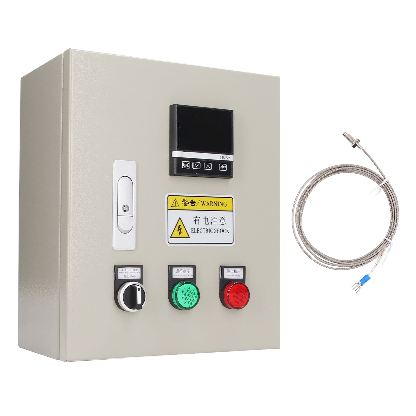 Caja de control de temperatura KWPID, PID trifásico Caja de control de ...