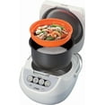 TIGER JBV-A10U 5.5-Cup (Uncooked) Micom Rice Cooker with Food Steamer ...