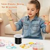 Elastic Stretch Jewelery Bracelet Making String Beading Cord Roll Black ...