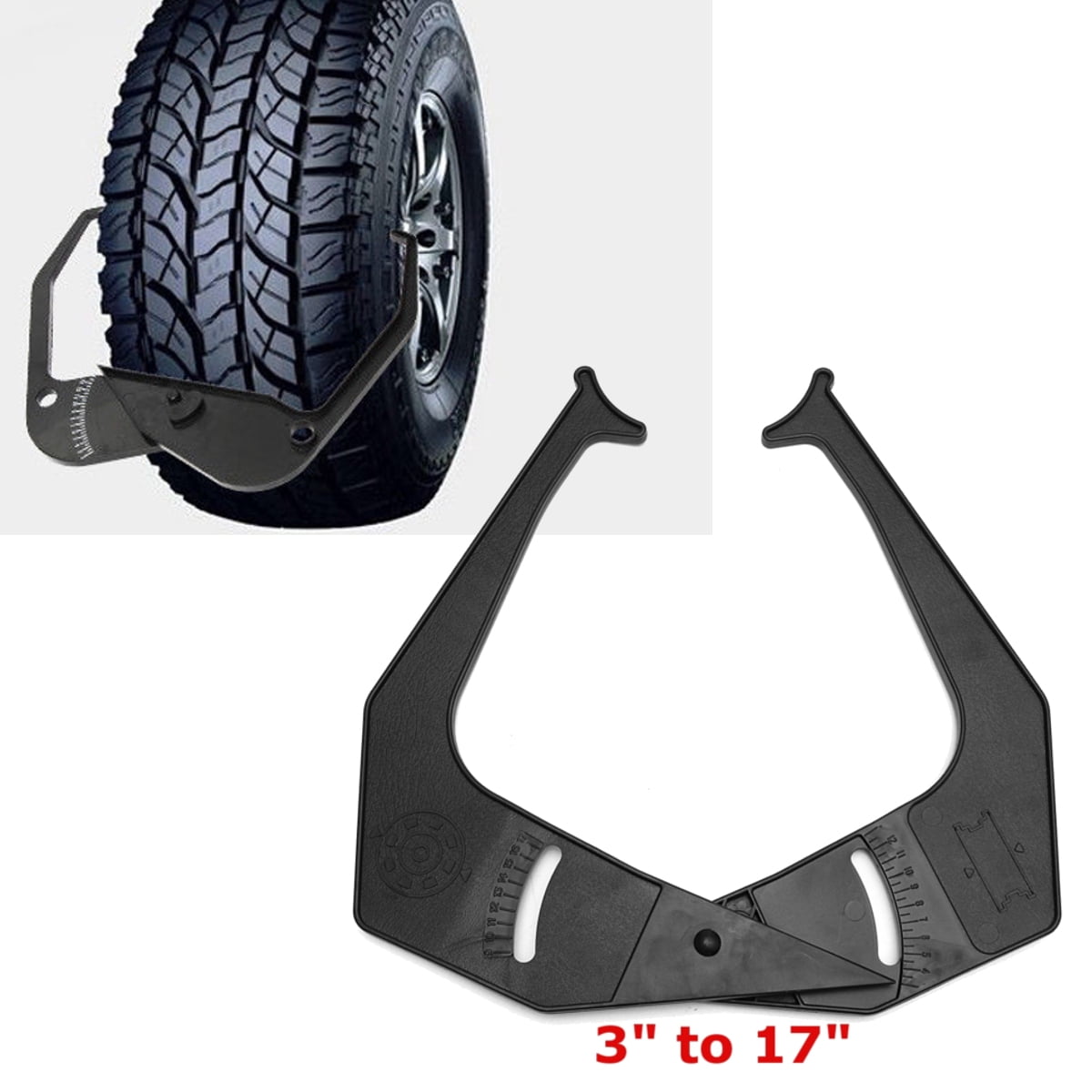 41X41cm Wheel Tire Balancer Rim Width Measurement Measuring Tool 41x41cm-wheel-tire-balancer-rim-width-measurement-measuring-tool