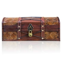 Pirate Treasure Chest Storage Box Umbus 122x71x71 Durable Wood ...