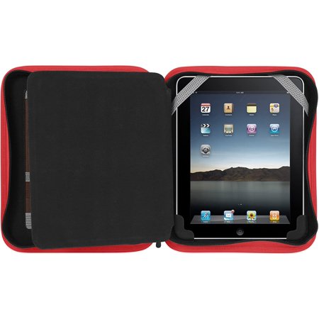 Cocoon CTC932RD Molded Bottom Corners and Elastic Straps iPad Travel ...