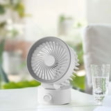 RXIRUCGD Desk Fan, USB Desktop Fan- Small But Powerful-adjustable Mini ...