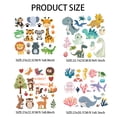 4Pcs 4 Styles Plastic Heat Transfer Film Logo Stickers Set for DIY T ...