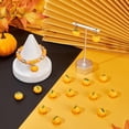 1 Box 40Pcs Pumpkin Charm Thanksgiving Resin Charms Bulk Orange Fall ...