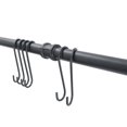 SOONHUA Industrial Pipe Pot Bar Rack Rustic Iron Pots and Pans Hanging ...