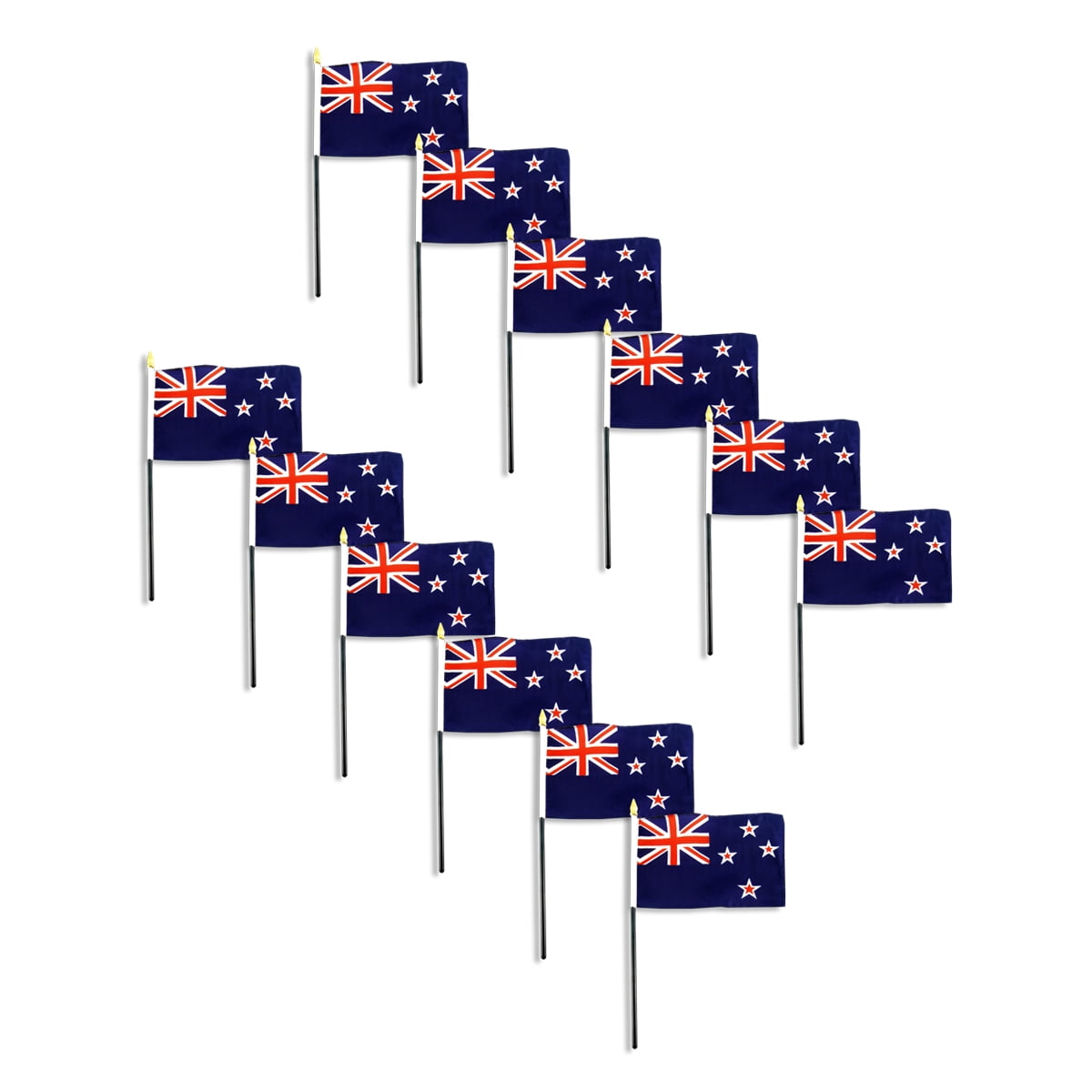 New Zealand flag 4 x 6 inch - 12 PK - Walmart.com