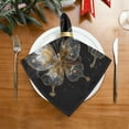 Qxltty Gold Transparent Butterfly Napkins 20×20in Perfect for Parties ...