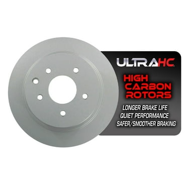 UltraHC Coated High Carbon Brake Rotor, Rear UR000296, Honda Accord ...
