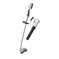 HART 40-Volt Cordless Attachment Capable 15-inch String Trimmer Kit, (1 ...