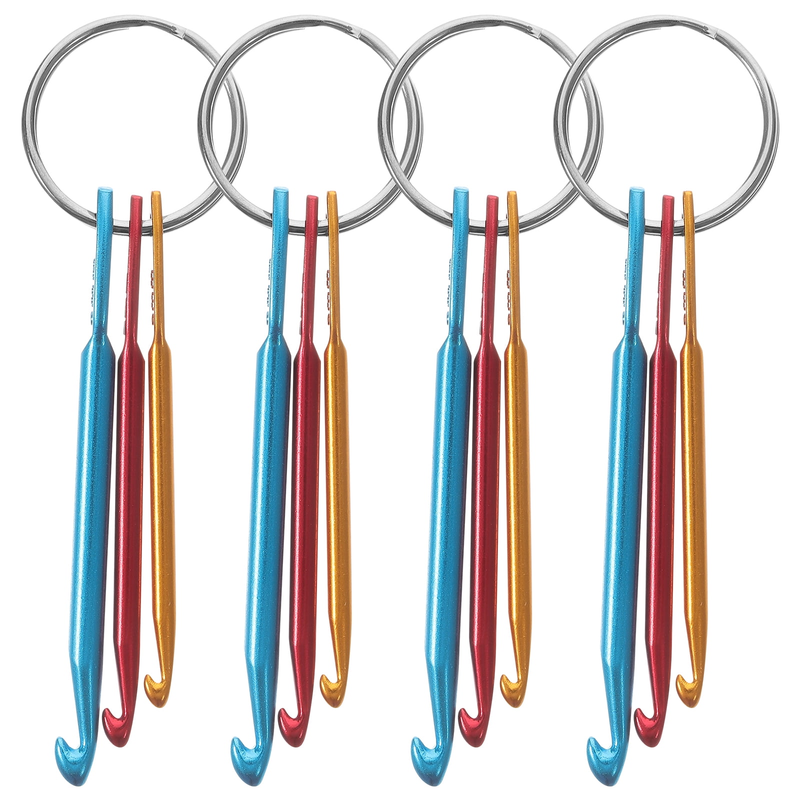 Click here for Etereauty 4pcs Knitting Hooks Yarn Crocheting Need... prices