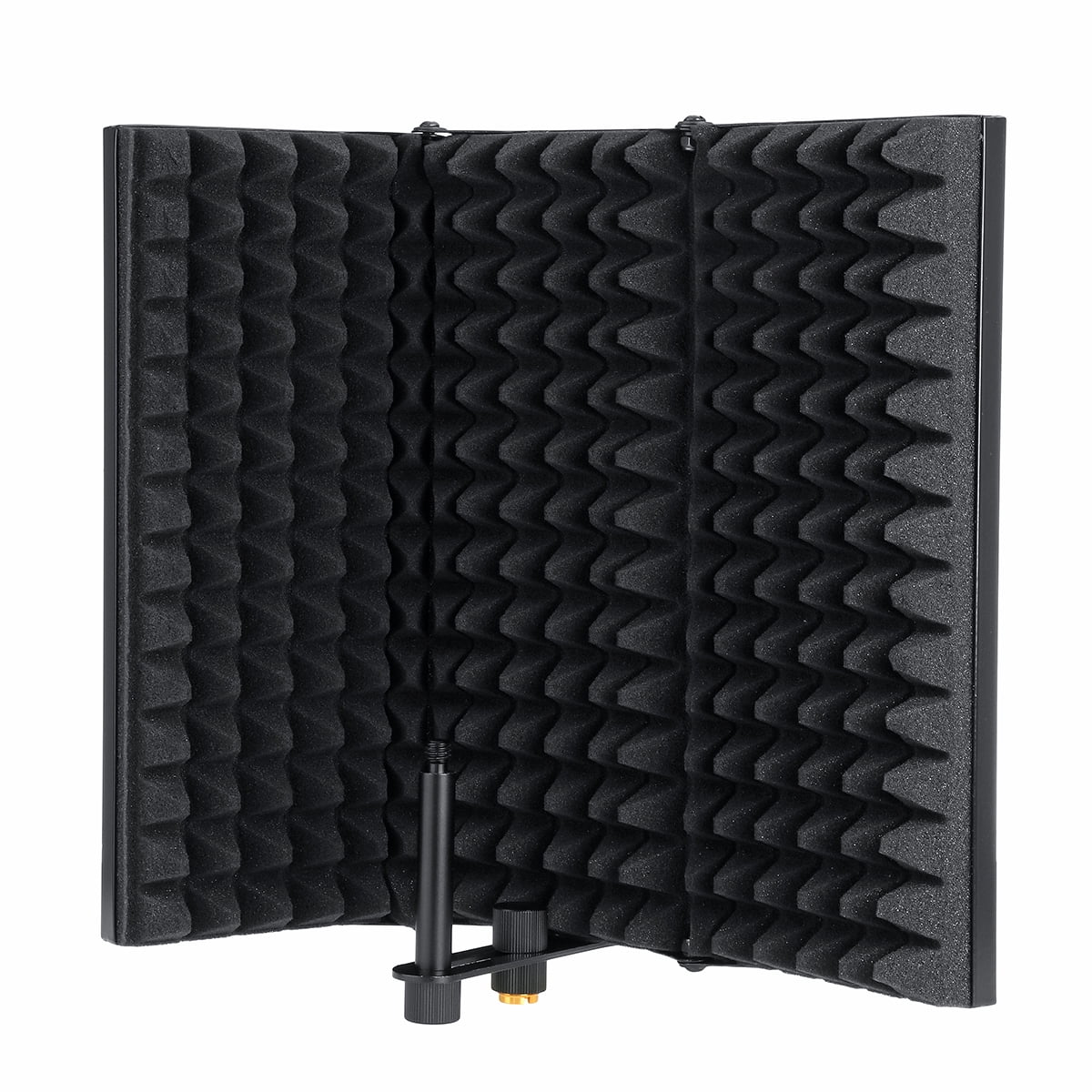 Microphone Acoustic Isolation Shield Foldable Adjustable Studio Sound ...