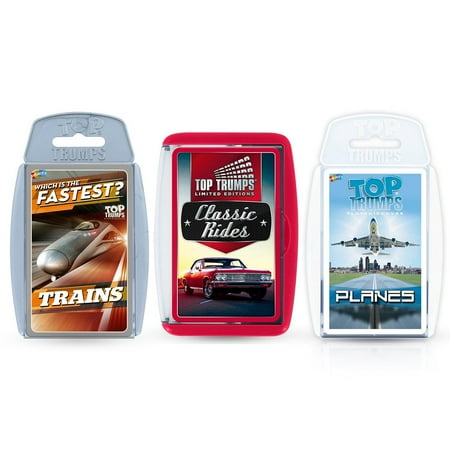 Planes, Trains, Automobiles Top Trumps Card Game Bundle - Walmart.ca