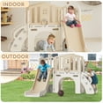 XJD 7-in-1 Toddler Slide Set, Kids Slide for Toddlers Age 1+, Toddler ...