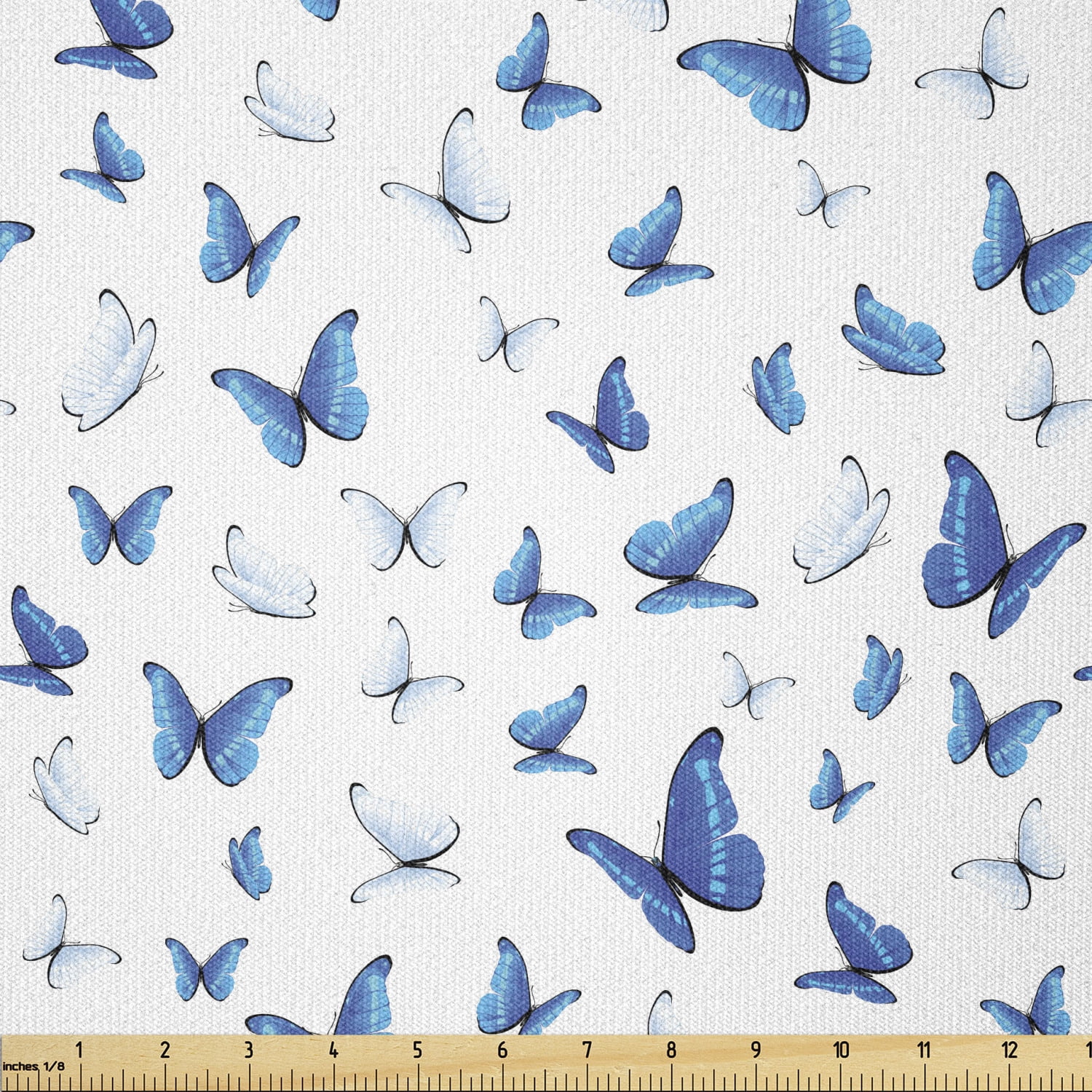 Butterflies Fabric by The Yard, Butterflies Patterns Seasonal Jolly ...