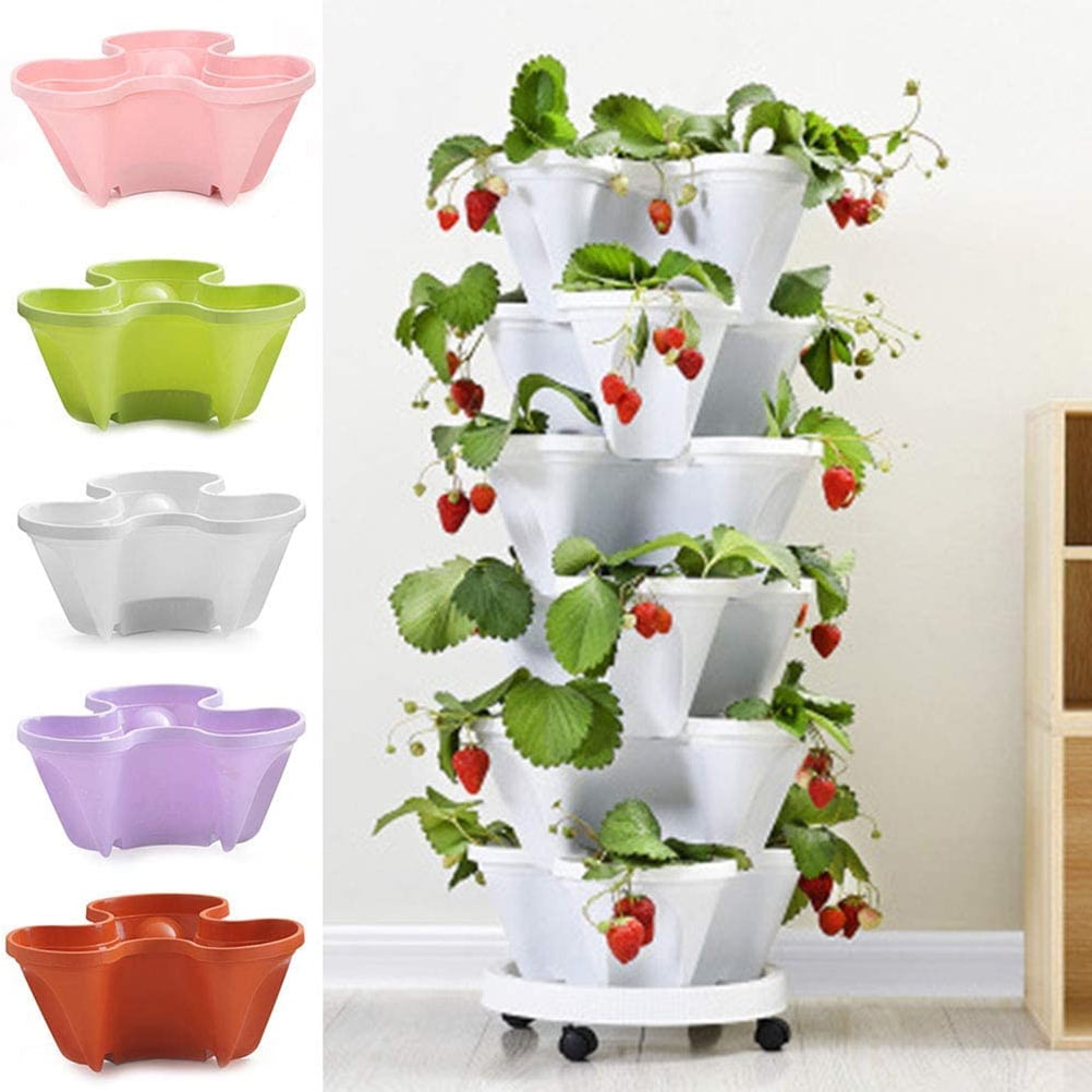 Click here for Super Homeca Plastic Flower Pot superimposed 3d Fl... prices
