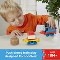 Thomas & Friends My First Thomas Push-Along Toy Train with Stacking ...