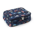 Keeli Kids Boy Outer Space Rocketship Lunch Box with Matching Sandwich ...