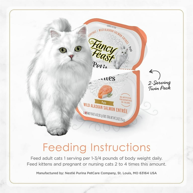 Fancy Feast Cat Eating