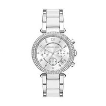 Michael Kors Parker Two-Tone Women's Watch, Stainless Steel, Water ...