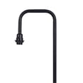 Open Box Mainstays Black Metal Floor Lamp with Natural Rope Shade for ...