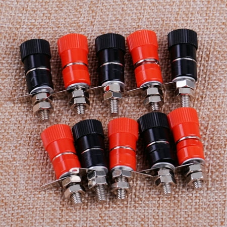 10x laboratory socket, safety socket, built-in socket, banana socket ...