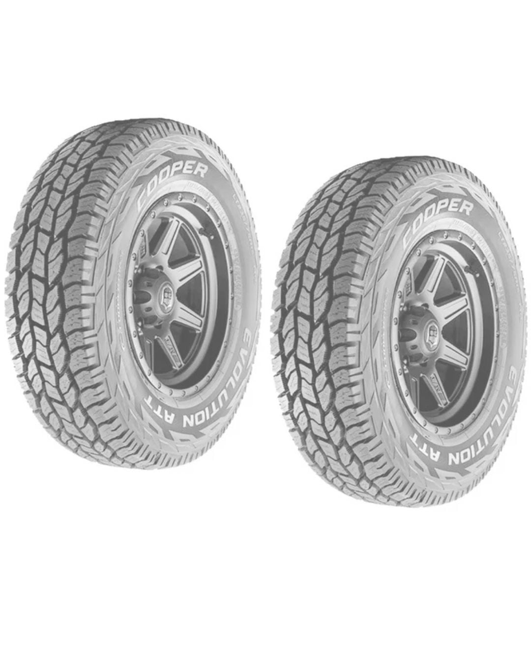 PAQUETE DE 2 LLANTAS 235 80 R17 COOPER EVOLUTION ATT LT 117R | Bodega Aurrera en línea