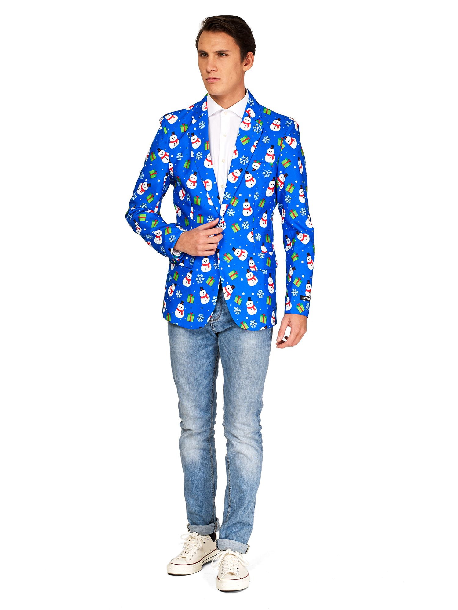 Blue snowman - jacket only - Walmart.com