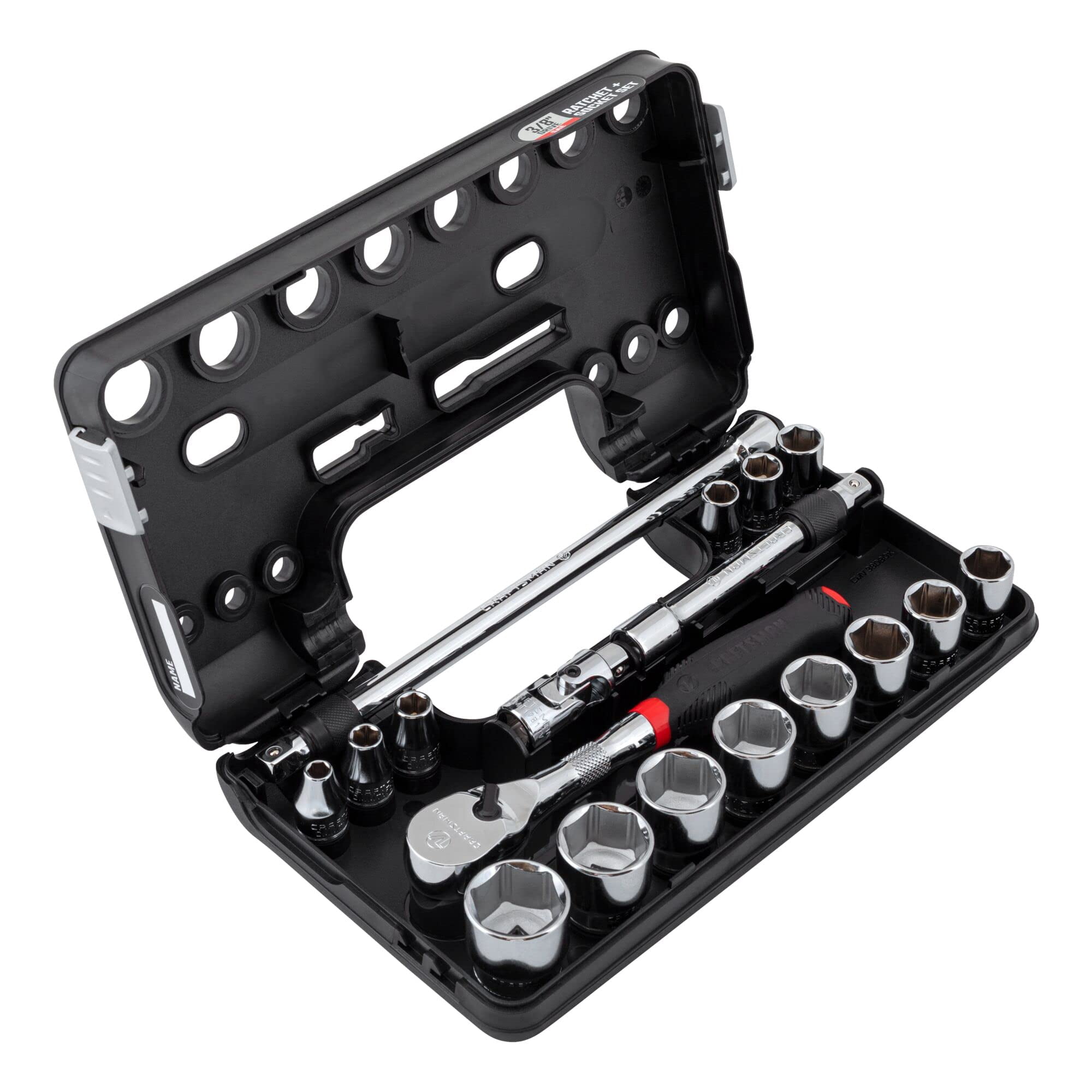 Craftsman V-Series Juego de dados poco profundos Sae de 3/8 de pulgada ...