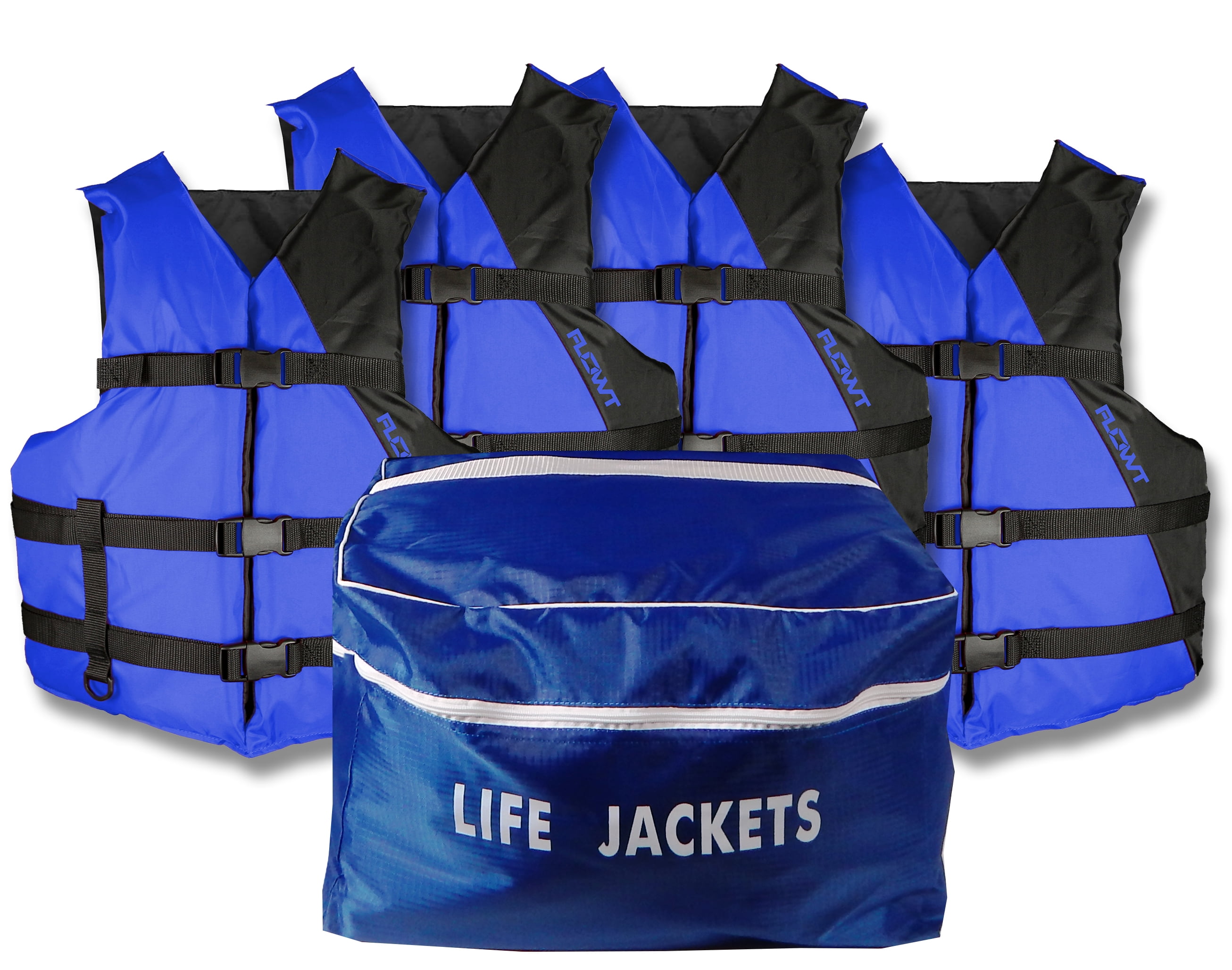 FLOWT Multi Purpose Life Vest - USCG Approved Type III PFD - Walmart.com