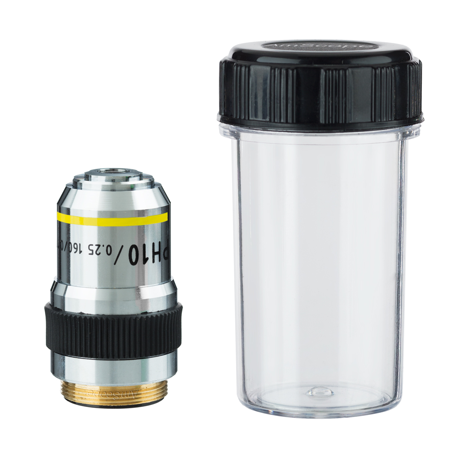 AmScope 10X PH Achromatic Microscope Objective New - Walmart.com