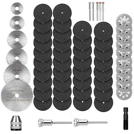 60 Cutting Wheel Set for Rotary Tool, 545 Diamond Cutting Wheel 10, ini ...